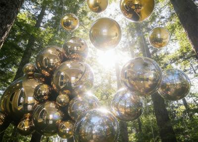 China Inflatable PVC Mirror-Finish Sparkling Balls Suitable For Decorating Event Spaces for sale