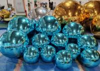 China Blue, Gold, Orange Inflatable PVC Mirror Balloons for Event Decor for sale