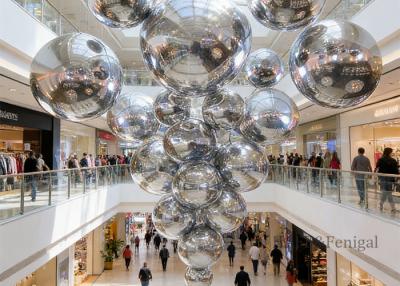 China Giant Inflatable Mirror Ball For Christmas Parties Holidays And Wedding Decorations for sale