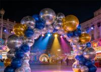 China Large PVC Inflatable Mirror Balloons Suitable For Events Stage Parties Advertising And Performance Decorations for sale