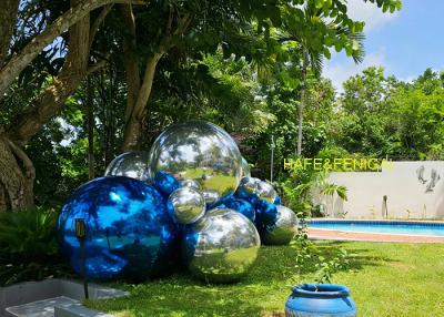 China Inflatable PVC Mirror Spheres Can Be Suspended, Placed On The Ground, Or Floated for sale
