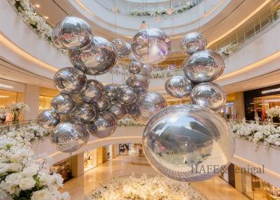 China Inflatable Mirror-Finish Decorative Balloons 0.6-4 Meters Colors Customizable for sale