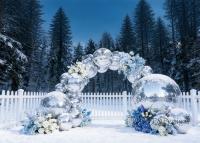 China Shiny PVC Inflatable Mirror Balls Are Perfect For Hanging Decorations At Wedding Parties for sale