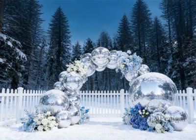 China Shiny PVC Inflatable Mirror Balls Are Perfect For Hanging Decorations At Wedding Parties for sale