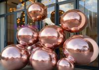 China 0.4m-6m Multi-Colors Inflatable Mirror Balloons with High-Gloss Reflective Finish for sale