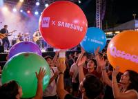 China LED Interactive Balloons For Displaying Brand Logos, Team Emblems, Or Event Graphics for sale