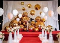 China Colored Mirror Reflective Plate PVC Mirror Spherical Active Decoration for sale