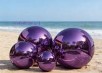 China Large Inflatable Mirror Sphere with Metallic Shine for Visual Decoration and Displays for sale