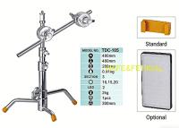 China TDC-105 Aluminum Alloy Mini Desktop Live Streaming Stand, 280-480mm Height Adjustable for sale