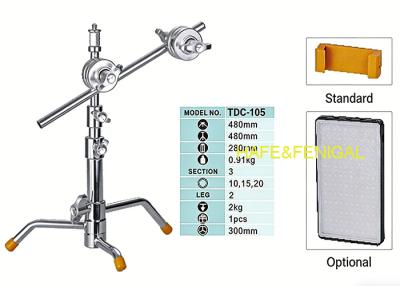 China TDC-105 Aluminum Alloy Mini Desktop Live Streaming Stand, 280-480mm Height Adjustable for sale