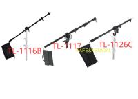 China Aluminum (Lightweight) And Steel (Heavy-Duty) Constructions Adjustable Boom Arm Stands for sale