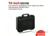 China Instrument Protective Case Plastic Equipment Trolley Case Waterproof Case Foam Shockproof Case for sale