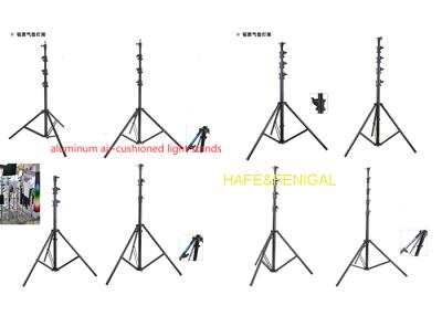 China Adjustable Aluminum Photography Stands Air-Cushion & Anti-Slip Design Up To 4.8m for sale