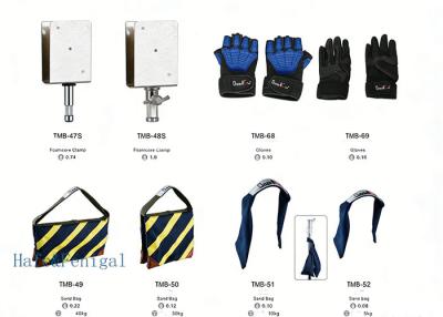 China TMB Series Professional Stage & Studio Support Equipment: Foamcore Clamps, Heat-Resistant Gloves & Weighted Sandbags for sale