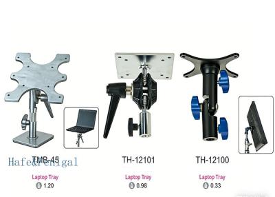 China Universal Laptop & Monitor Mount Tray with Swivel Adjustment - Heavy-Duty Desktop Stand for Studio & Office Use for sale