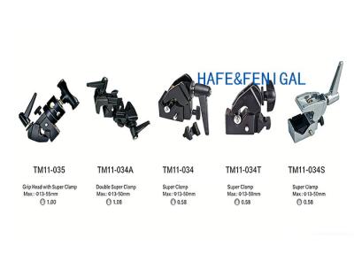 China Professional Super Clamps & Grip Heads for Studio, Stage & Film Equipment Mounting for sale