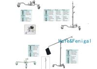 China Professional TX & TCOB Series Rolling Base Light Stands with Caster Wheels for sale