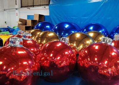 China Red Inflatable Mirror Ball – 2m for Shopping Mall Holiday Displays for sale