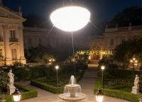 China Ellipse Hybrid Film Balloon Light 18kW 3200K Warm Tungsten And 5600K Cool Daylight for sale