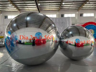 China Ultra-Reflective Silver, Gold PVC Mirror Balloons For Events Or Brand Activations for sale
