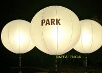 China Custom Logo Applications 400W Balloon Light For Branding And On-Site Signaling for sale