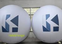 China 5m White Inflatable Advertising Balloon – Perfect for Brand Logo Printing for sale