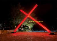 China RGBW LEDs, DMX/Bluetooth Control, And A Quick-Setup Lock-Air Inflatable Tube Light for sale
