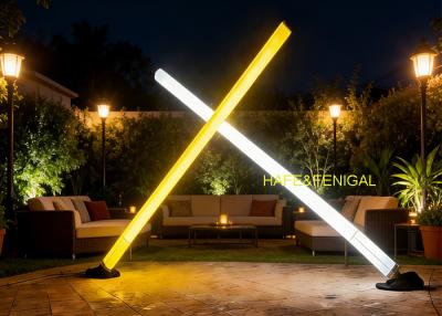 China Dual-White Or RGBW LED Inflatable Tube Light For Hotel Or Restaurant Ambiance for sale