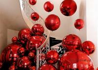 China Inflatable Mirrored Balls In Various Colors  2m Suitable For Wedding And Luxury Private Event Decorations for sale