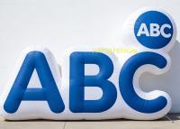 China 2m Giant Custom Inflatable Letters And Logo Balloon For Events And Promotions for sale