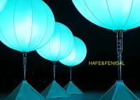 China Portable 400W LED Lighting Balloon,Outdoor Concert Lighting DMX Inflatable Light for sale