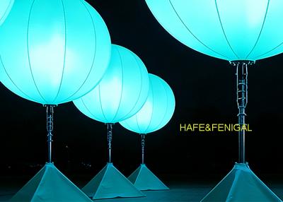 China Portable 400W LED Lighting Balloon,Outdoor Concert Lighting DMX Inflatable Light for sale