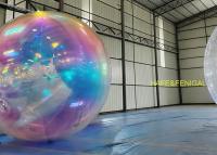 China Iridescent Rainbow PVC Mirror Balloon with Dual-Layer PVC Construction and UV-Resistant Finish for Events for sale