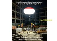 China 400W LED Balloon Light with Portable Tripod for Disaster Emergency Lighting for sale