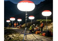 China 400W and 600W Portable Balloon Lights with Tripod Use for Emergency and Construction Site Lighting for sale