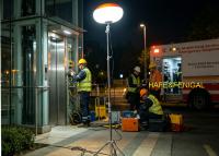 China 200W LED Balloon Light with IP65 Waterproof Rating and AC/DC Dual Power for Professional Field Use for sale