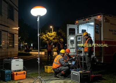 China 200W LED Balloon Light with IP65 Waterproof Rating and AC/DC Dual Power for Professional Field Use for sale