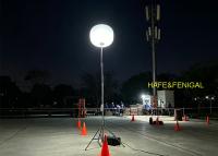 China 200W LED Balloon Light with IP65 Waterproof and Battery-Powered for Silent Mobile Work for sale