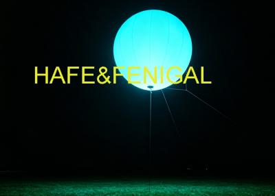 China Moon EN 5.0m LED 1200W Inflatable Spherical Balloon Light with Customizable Logo for sale