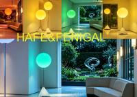 China Premium RGB+W Inflatable Balloon Light with AC+DC Hybrid Power and Customizable Logo for Events for sale