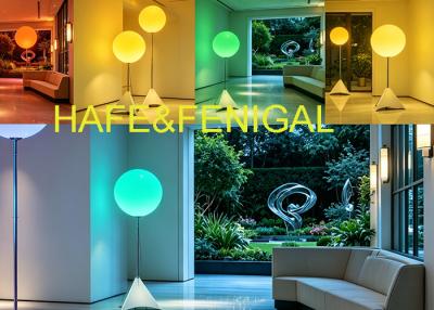 China Premium RGB+W Inflatable Balloon Light with AC+DC Hybrid Power and Customizable Logo for Events for sale
