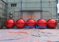 China Christmas Mirror Balloons Red Gloden Blue Silver Color Can Keep Air 1 Year for sale