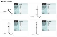 China Low Base Light Stand and Ceiling Extension Pole with 22mm Diameter Leg Pipes, High-Strength Aluminum Alloy, and Integrated Air-Cushion System for sale
