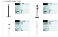 China Low Base Light Stand and Ceiling Extension Pole with 22mm Diameter Leg Pipes, High-Strength Aluminum Alloy, and Integrated Air-Cushion System for sale