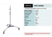 China Lightweight Aluminum Air-Cushioned Light Stand with 3960 mm Height for Studio and Video Production for sale