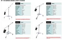 China TM Series High-Grade Steel Dual-Purpose Boom Light Stand with 30 kg Load Capacity and Effortless Height Adjustment for sale