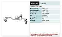 China HAFE TX Series Steel Film Light Stand with 80 kg Load Capacity, High-Grade Steel Construction, and Detachable Legs & 360° Rotating Locking Plate for sale
