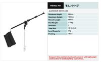 China TL Series Aluminum Boom Arm Stand with Adjustable Height and Portable Design for Studio Lighting for sale
