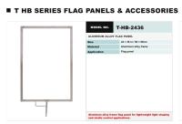 China THB Series Flag Panel with Precision Light Control and Effortless Height Adjustment Using Aerospace-Grade Alloys for sale