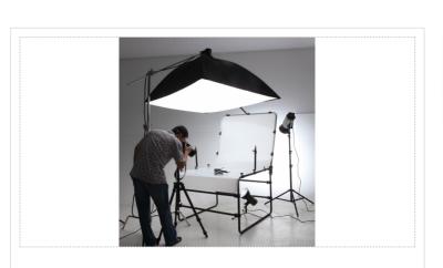 China T-M18-2000B 1m × 2m Desktop Shooting Table with Seamless Curved Background for Efficient E-commerce Workflow for sale